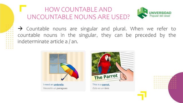 Food vocabulary, countable and uncountable nouns; quantifiers.pptx