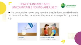 Food vocabulary, countable and uncountable nouns; quantifiers.pptx