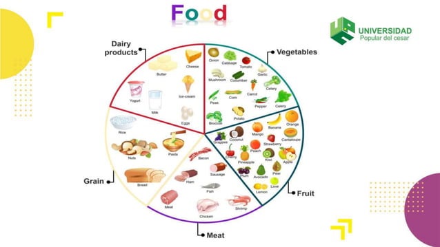 Food vocabulary, countable and uncountable nouns; quantifiers.pptx
