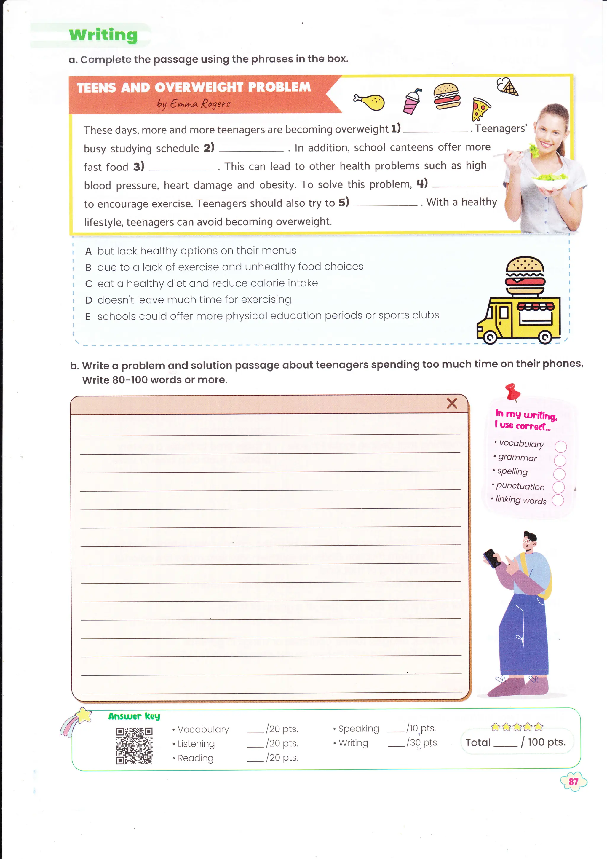 Bồi dưỡng tiếng anh I Learn smart 8 Unit 7 | PDF