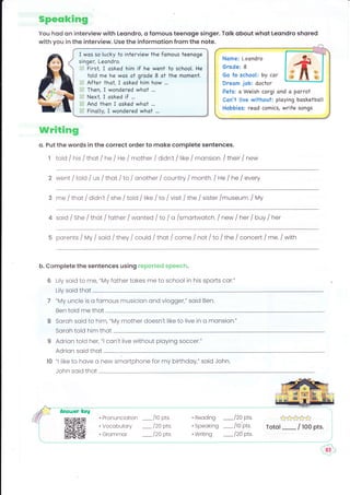 Bồi dưỡng tiếng anh I Learn smart 8 Unit 7 | PDF