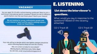 Unit 7. Interviews.pptx (G7IGCSE SEMESTER2) | PPT