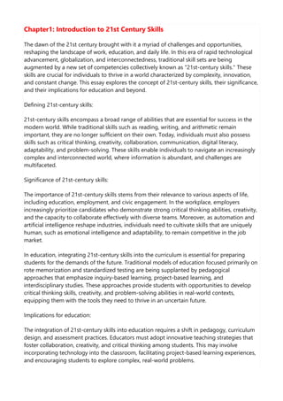 21 century skills competencies and new strategies of teaching | PDF