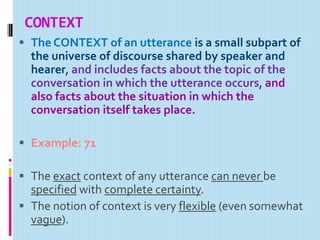 Unit 7 - Deixis and Definiteness | PPTX