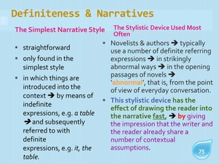 Unit 7 - Deixis and Definiteness | PPTX