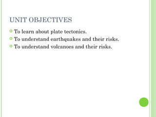 Unit 7 Earth's dynamics | PPT