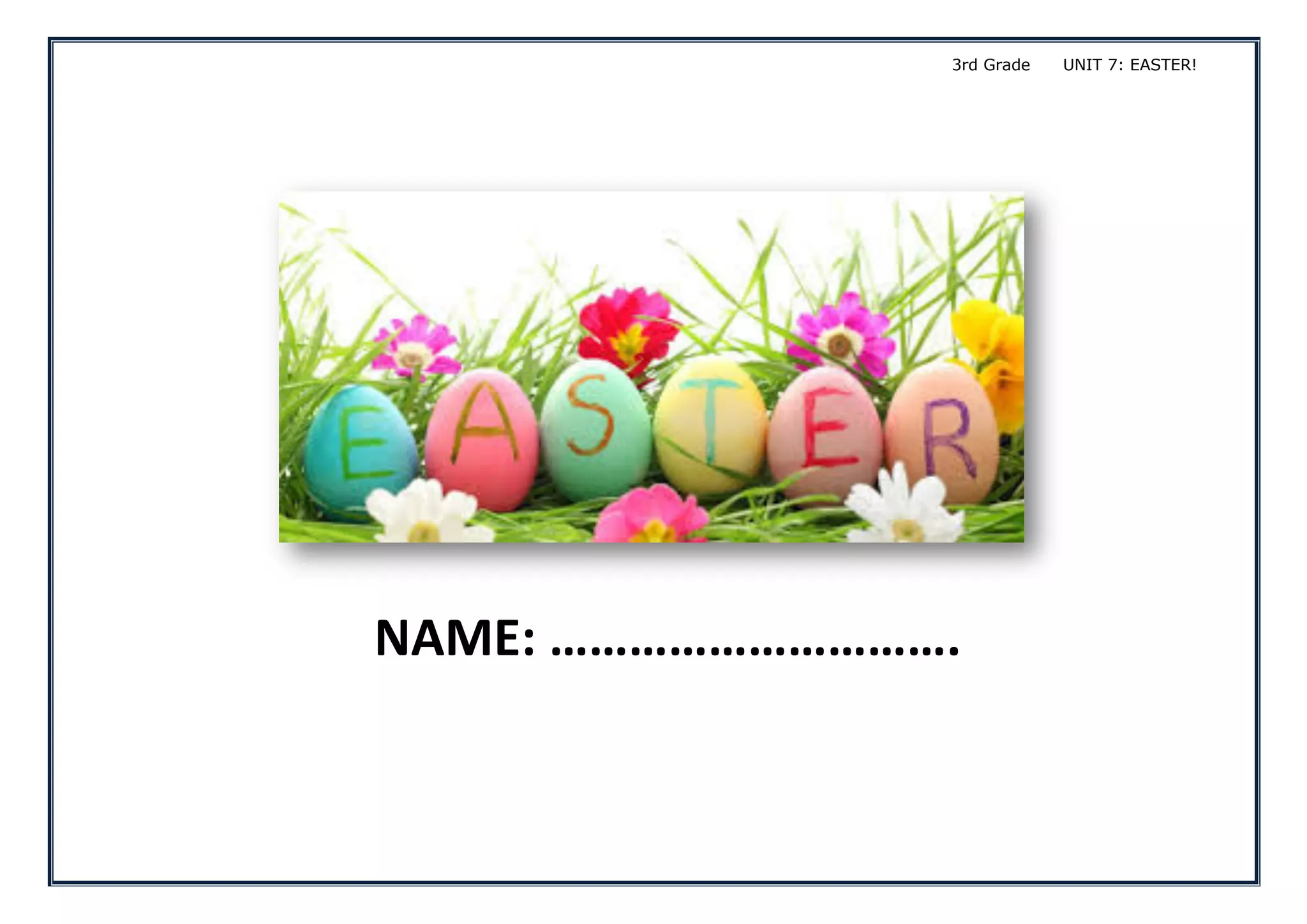 3rd Grade UNIT 7 | PDF