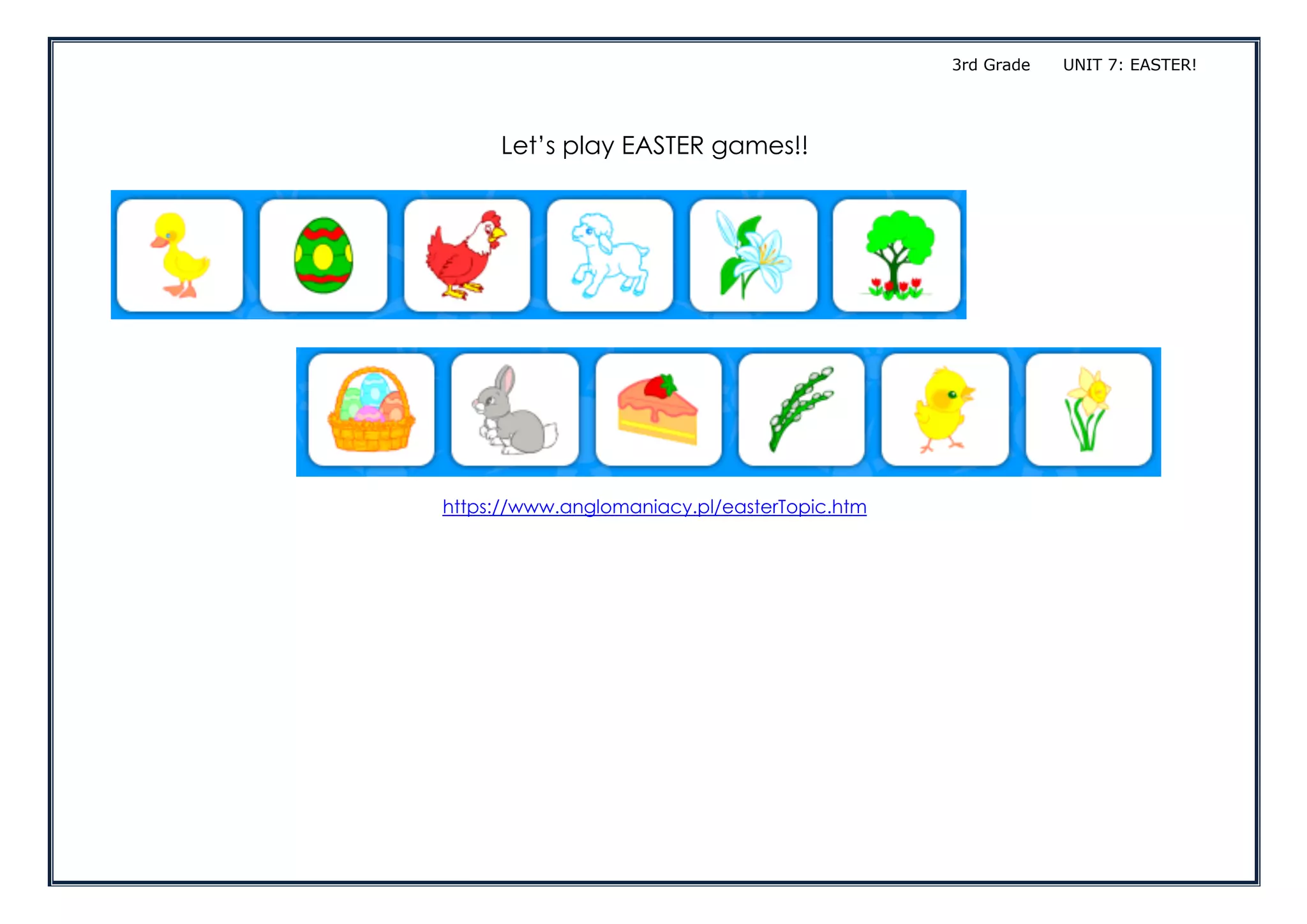 3rd Grade Unit 7 Pdf