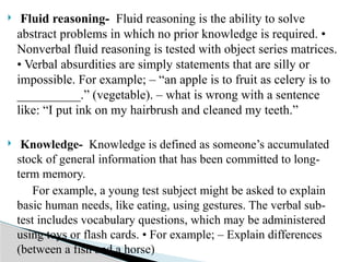 Unit 7- Intelligence.ppt, presentation- intelligence | PPT