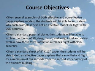 Unit 7 introduction to flight | PPT