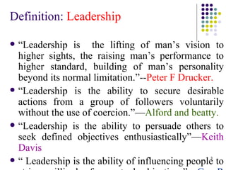 Unit 7 - leadership | PPT