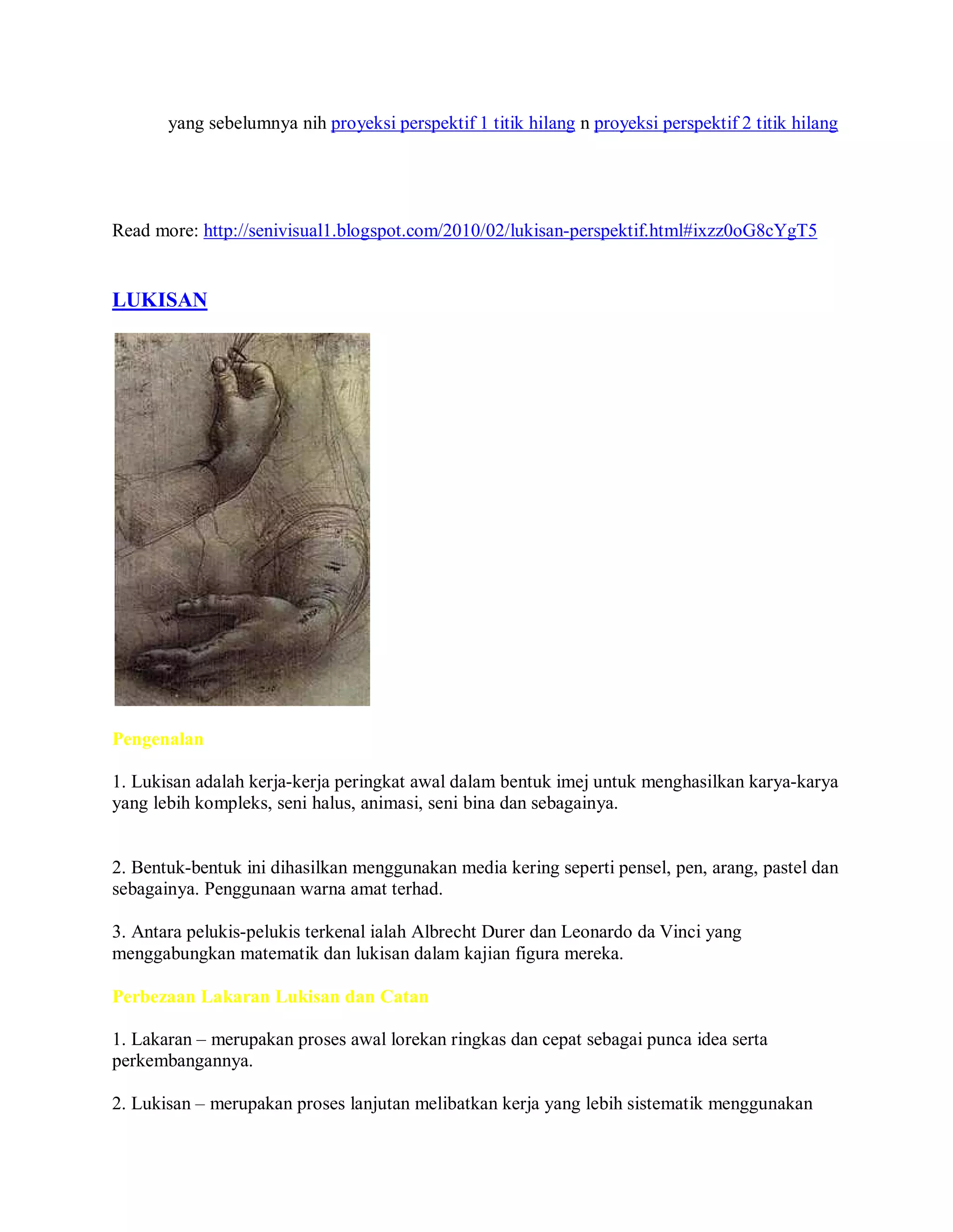 Unit 7 lukisan perspektif | PDF