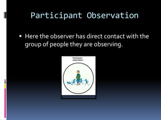 OBSERVATION METHOD | PPT