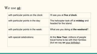 Unit 7 - Prepositions of time.pptx