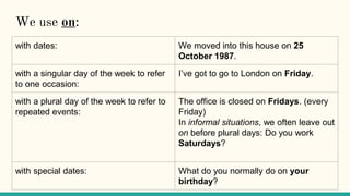 Unit 7 - Prepositions of time.pptx