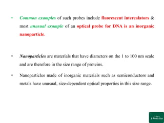 Probing of DNA structured with Nanoparticles | PPT