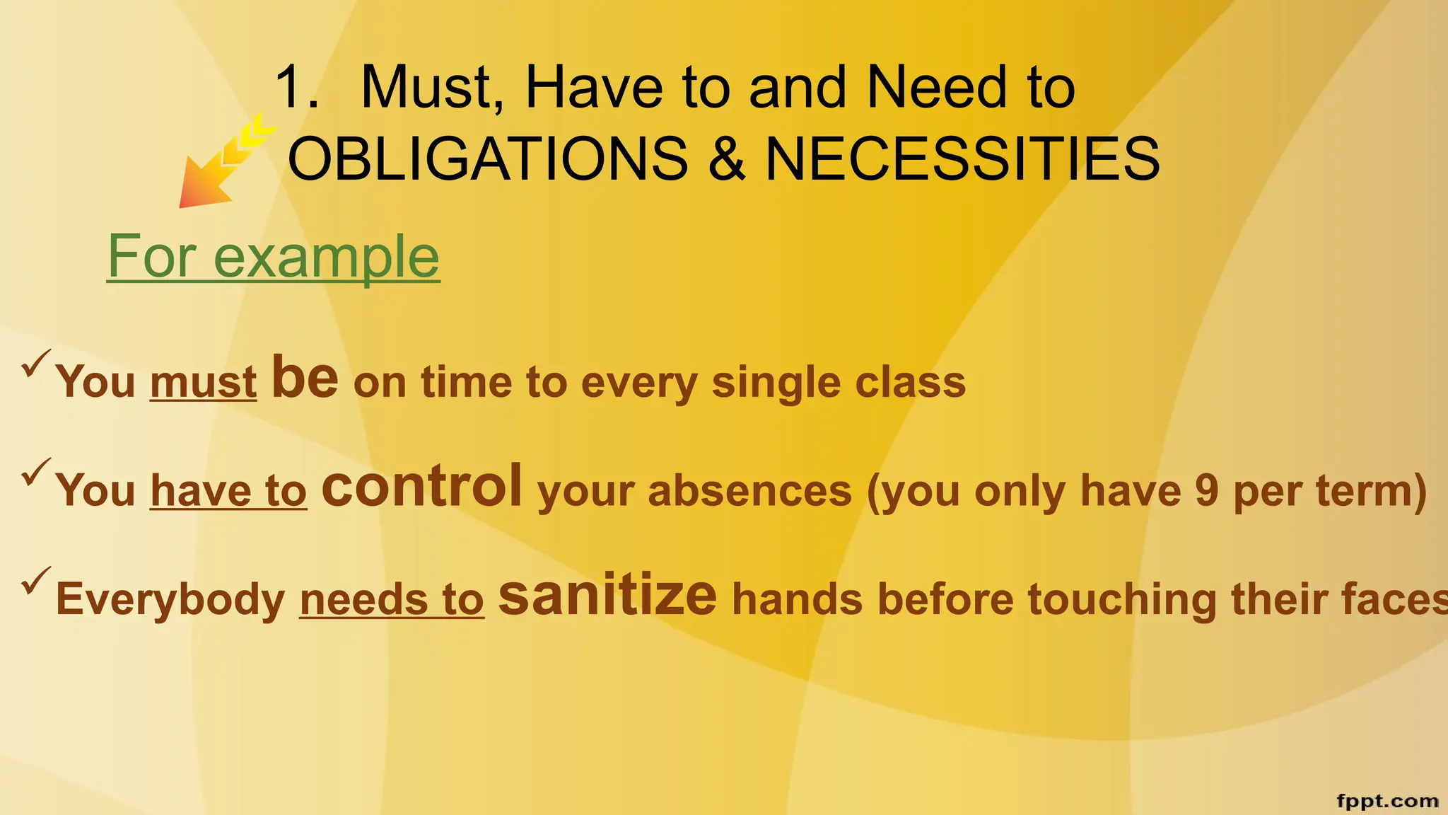 UNIT 7 - simplified - obligation, permission.pptx