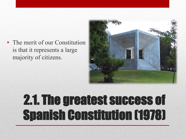 Unit 7. spanish constitution | PPT