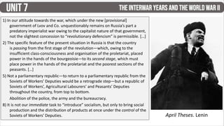 UNIT 7 - The Interwar Years and the World War II (Full).pdf