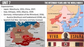 UNIT 7 - The Interwar Years and the World War II (Full).pdf