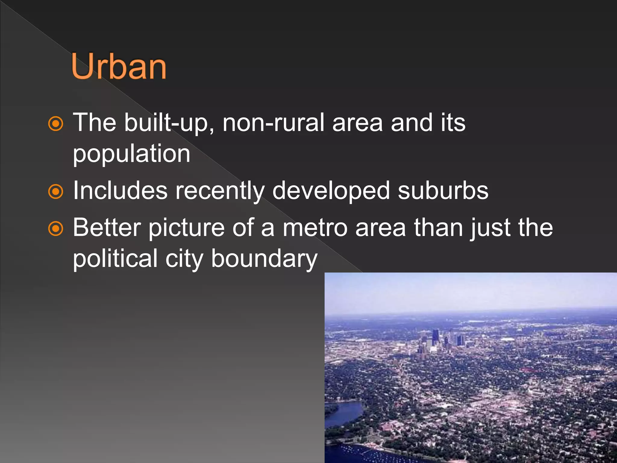 Unit 7 - Urban Geography | PPT