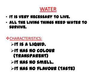 Unit 7 - WATER | PPTX