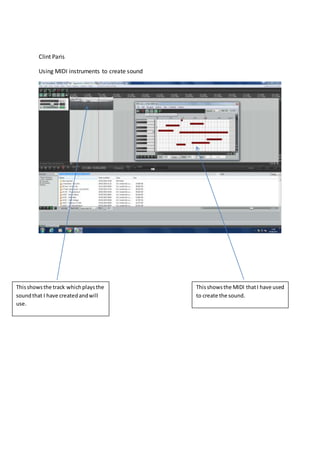 Unit 73 midi instruments | DOCX