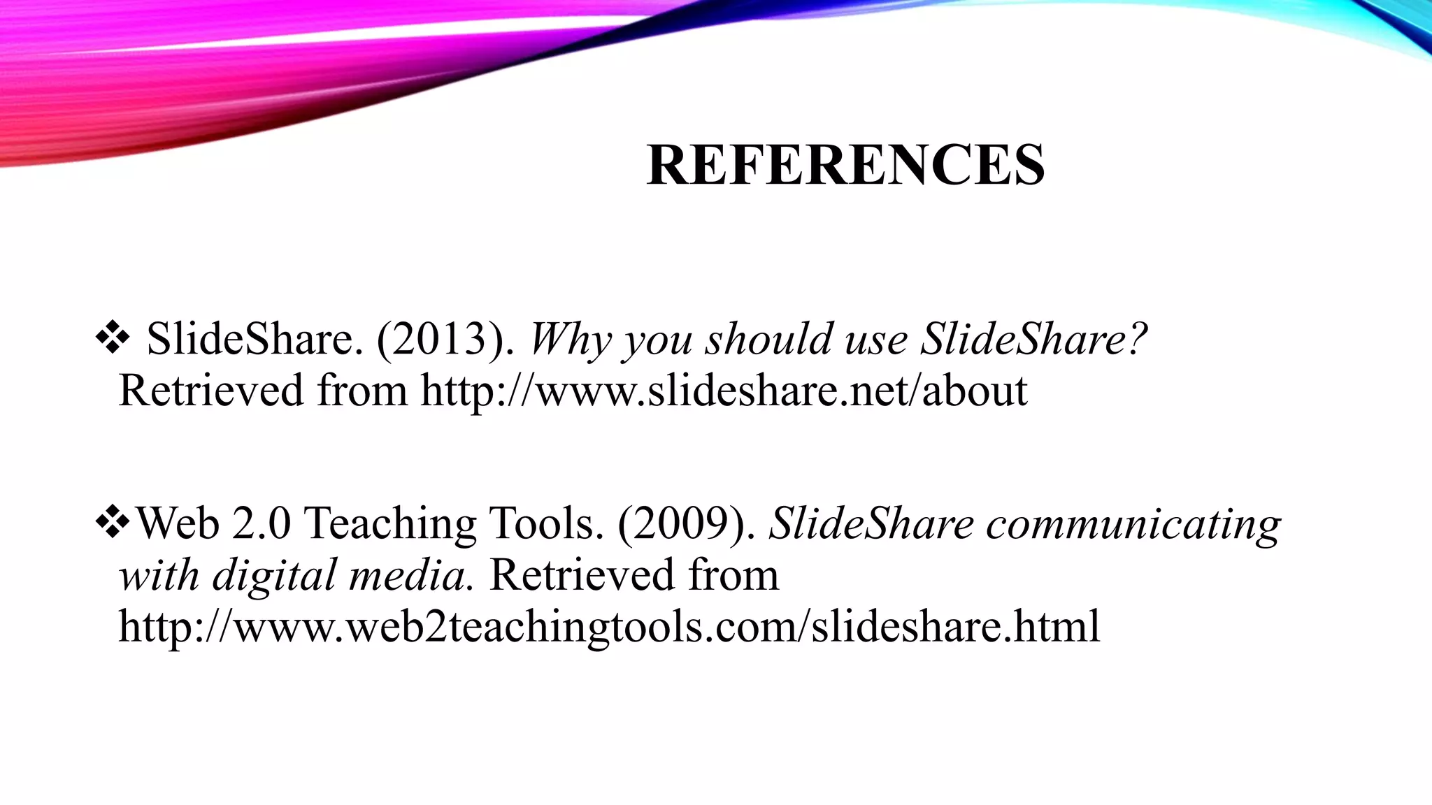 Integrating SlideShare in a Blended Learning Setting | PPT