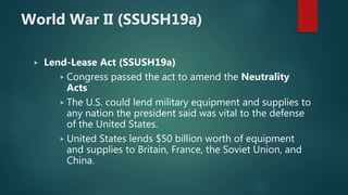 Unit 7B World War II | PPT