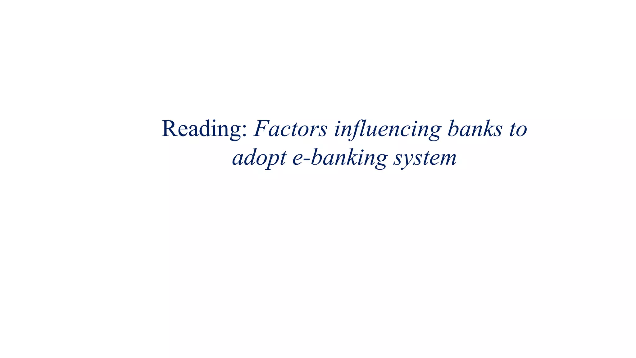 Unit 7 banking | PPTX