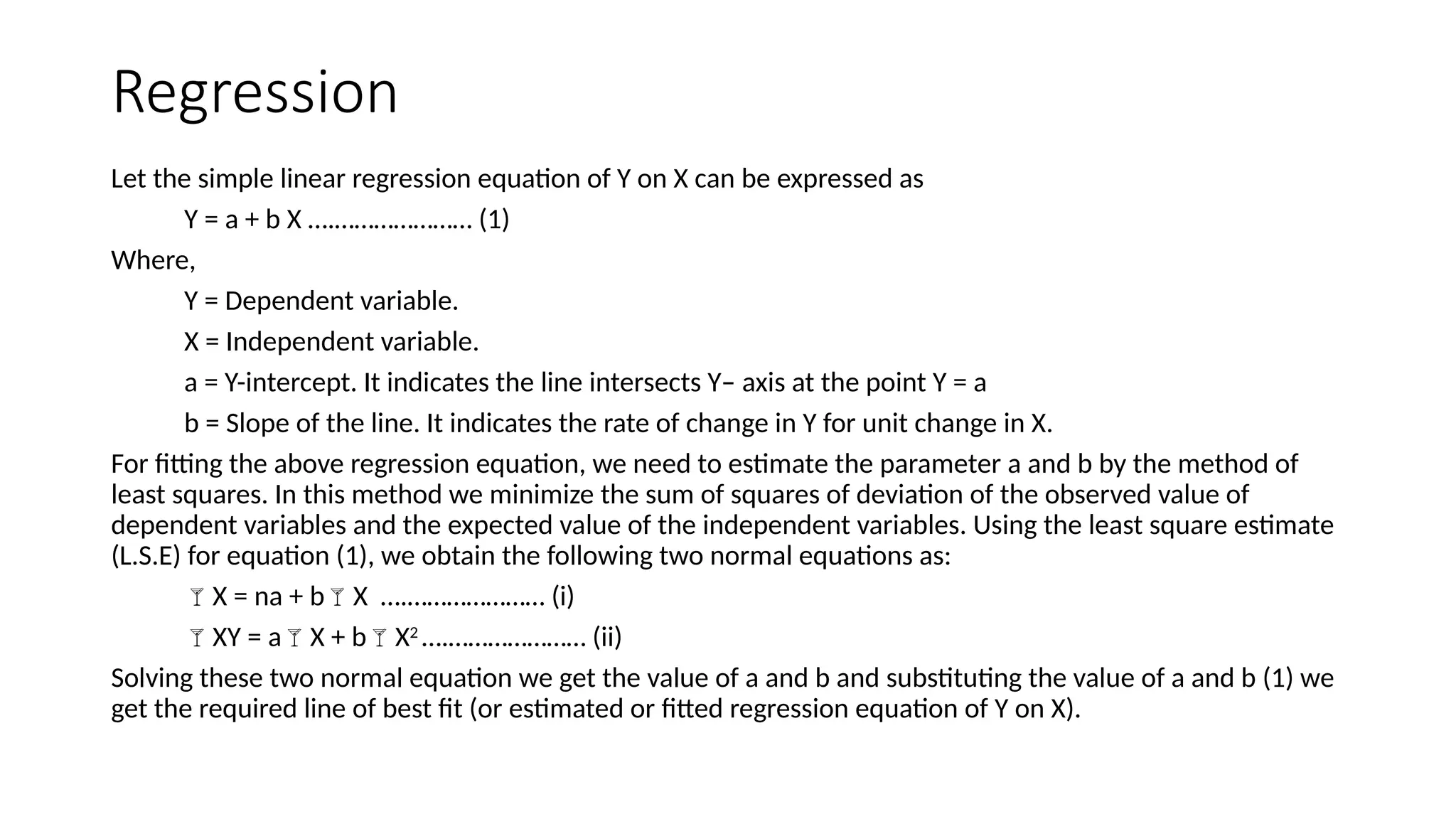 Unit 7b Regression Analyss.pptxbhjjjjjjk | PPT