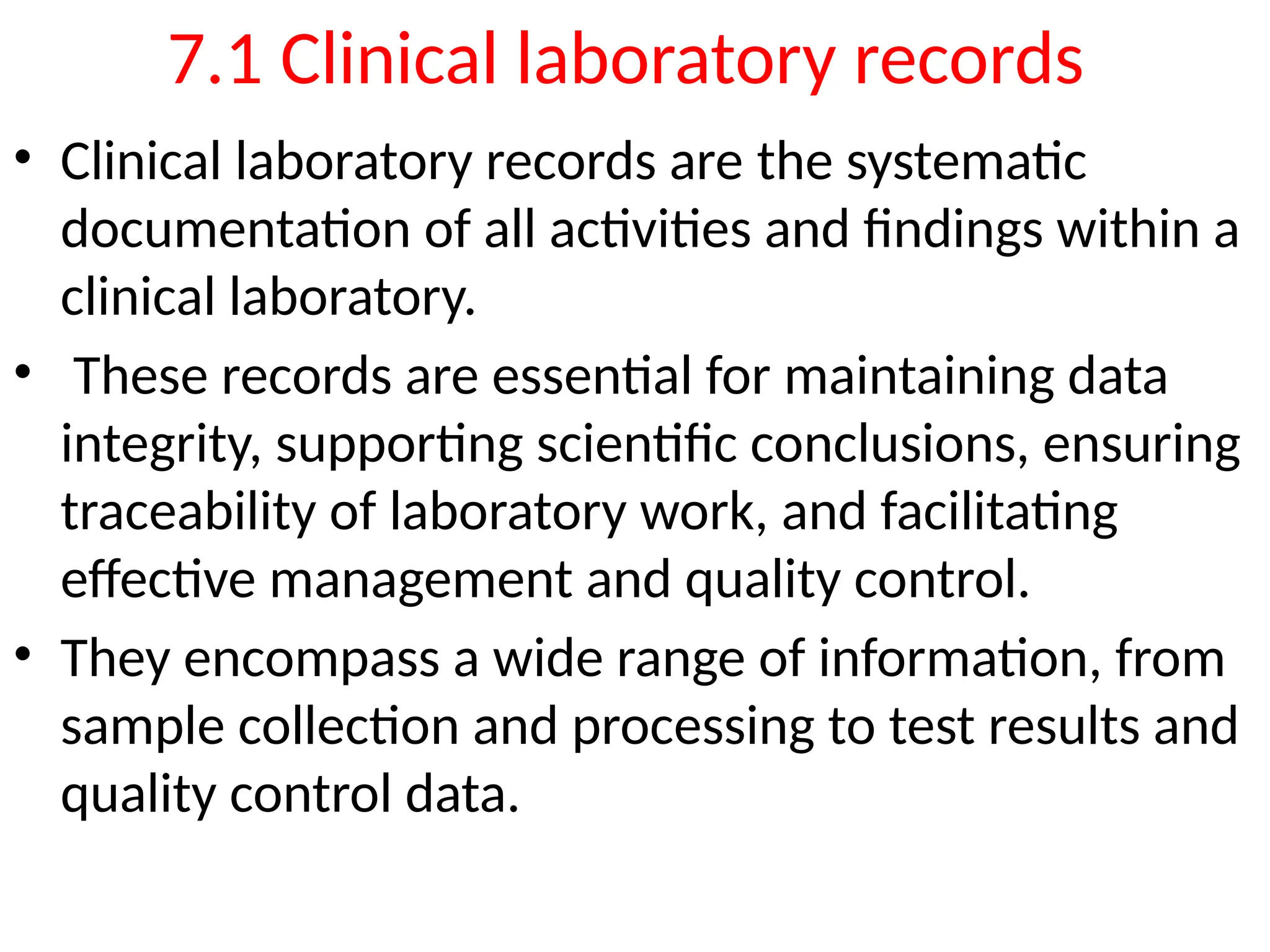 Clinical laboratory Inventory Management part 1st for medical ...