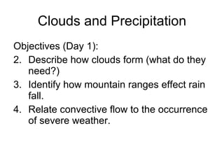Unit 7 clouds and precipitation (18.3) | PPT