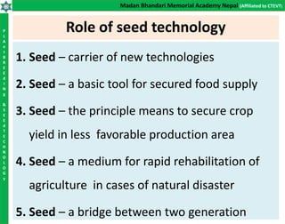 Unit 7 Definition of Seed and Seed materials.pptx