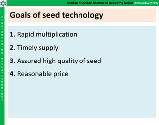 Unit 7 Definition of Seed and Seed materials.pptx