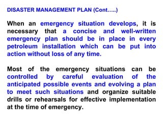 Unit7 disaster mgmt plan | PPT