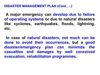 Unit7 disaster mgmt plan | PPT