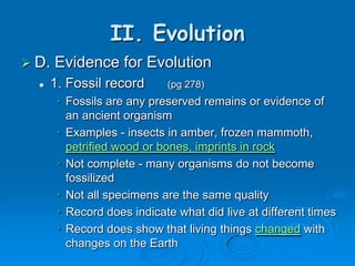 Unit 7 evolution 1 | PPT