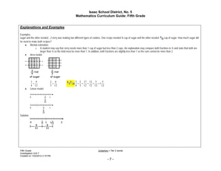 Unit 7 Fifth Grade cs 2012 2013 | PDF