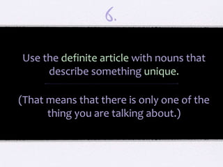 Unit 7 grammar notes | PPT