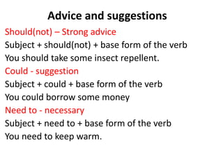 Unit 7 grammar ok | PPTX