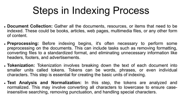Indexing Process.pptx | Search | Internet