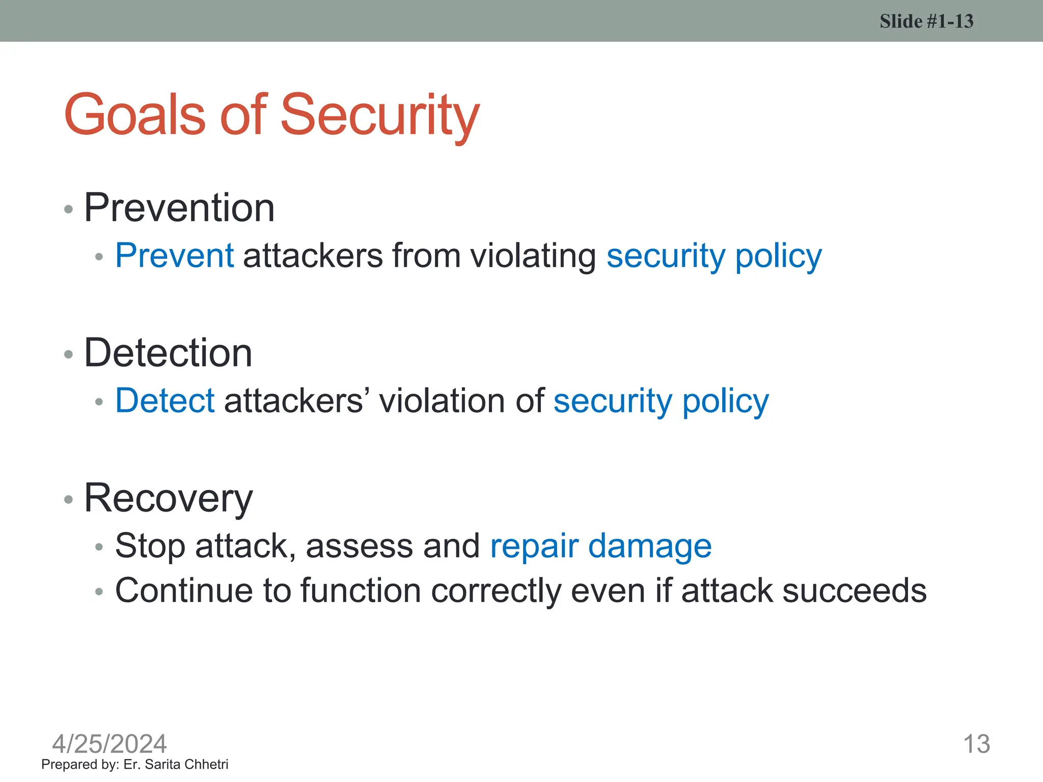 UNit 7 Information Security By Sulav Acharya | PPTX
