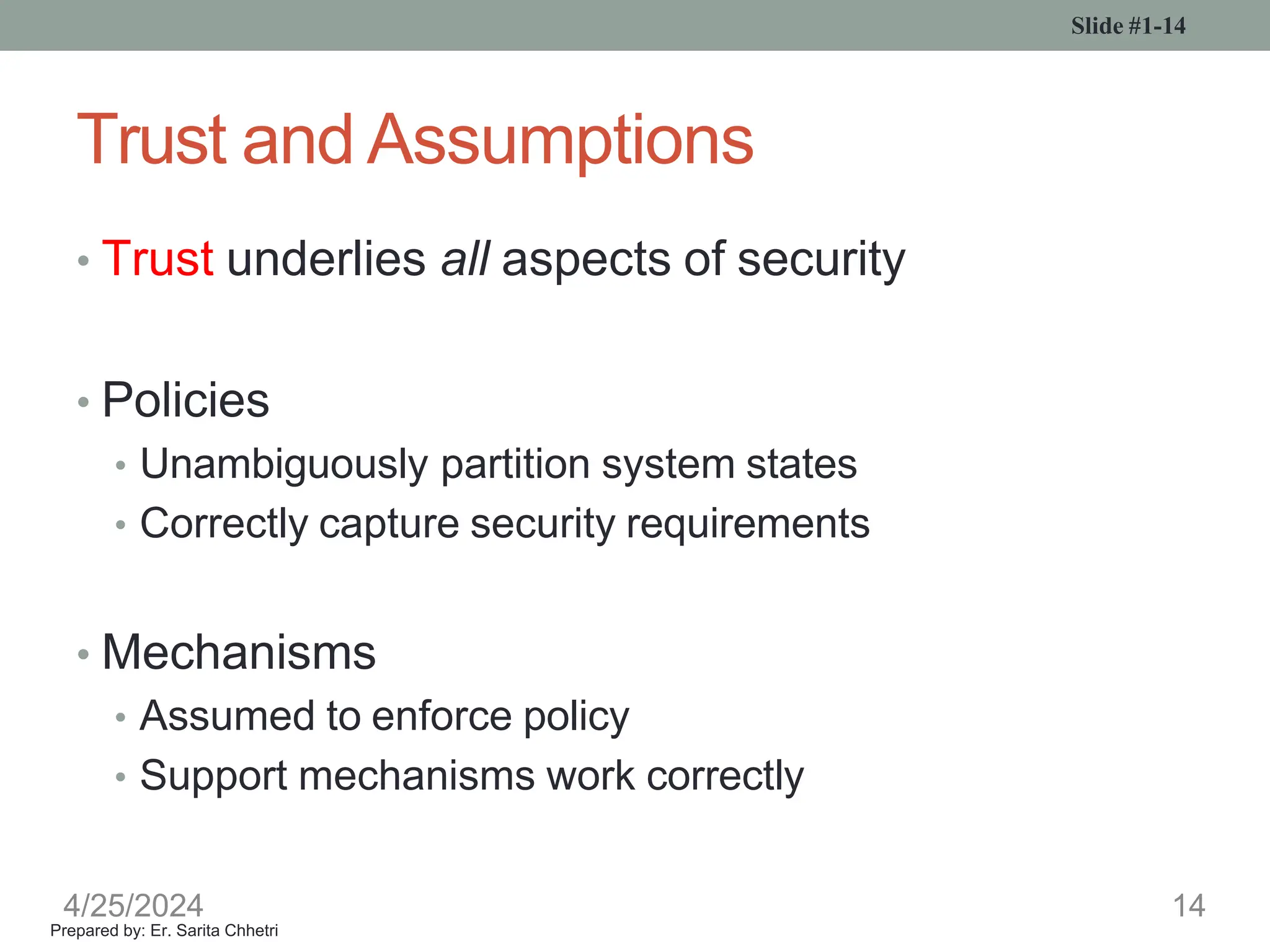 UNit 7 Information Security By Sulav Acharya | PPTX