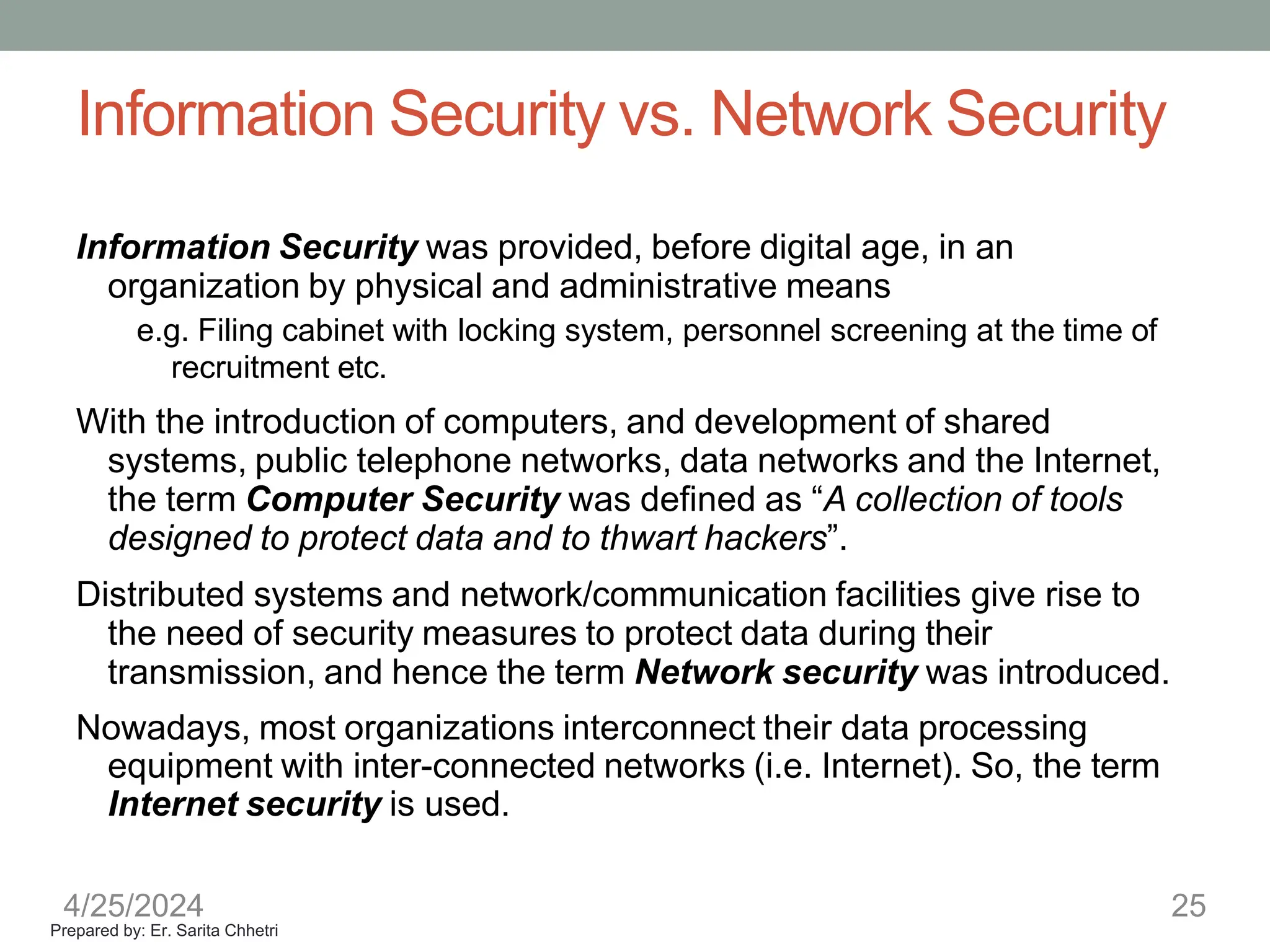 UNit 7 Information Security By Sulav Acharya | PPTX