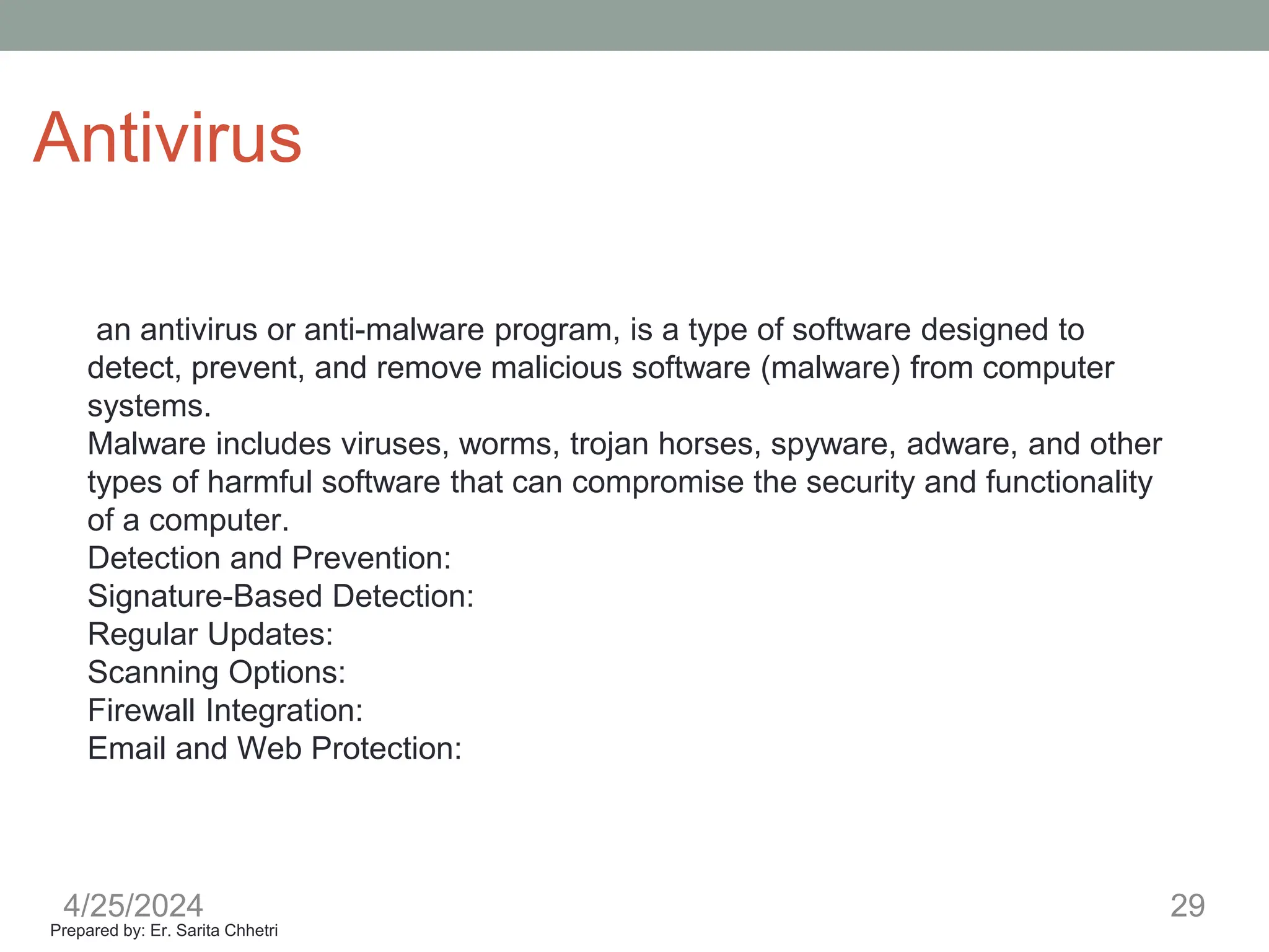 UNit 7 Information Security By Sulav Acharya | PPTX
