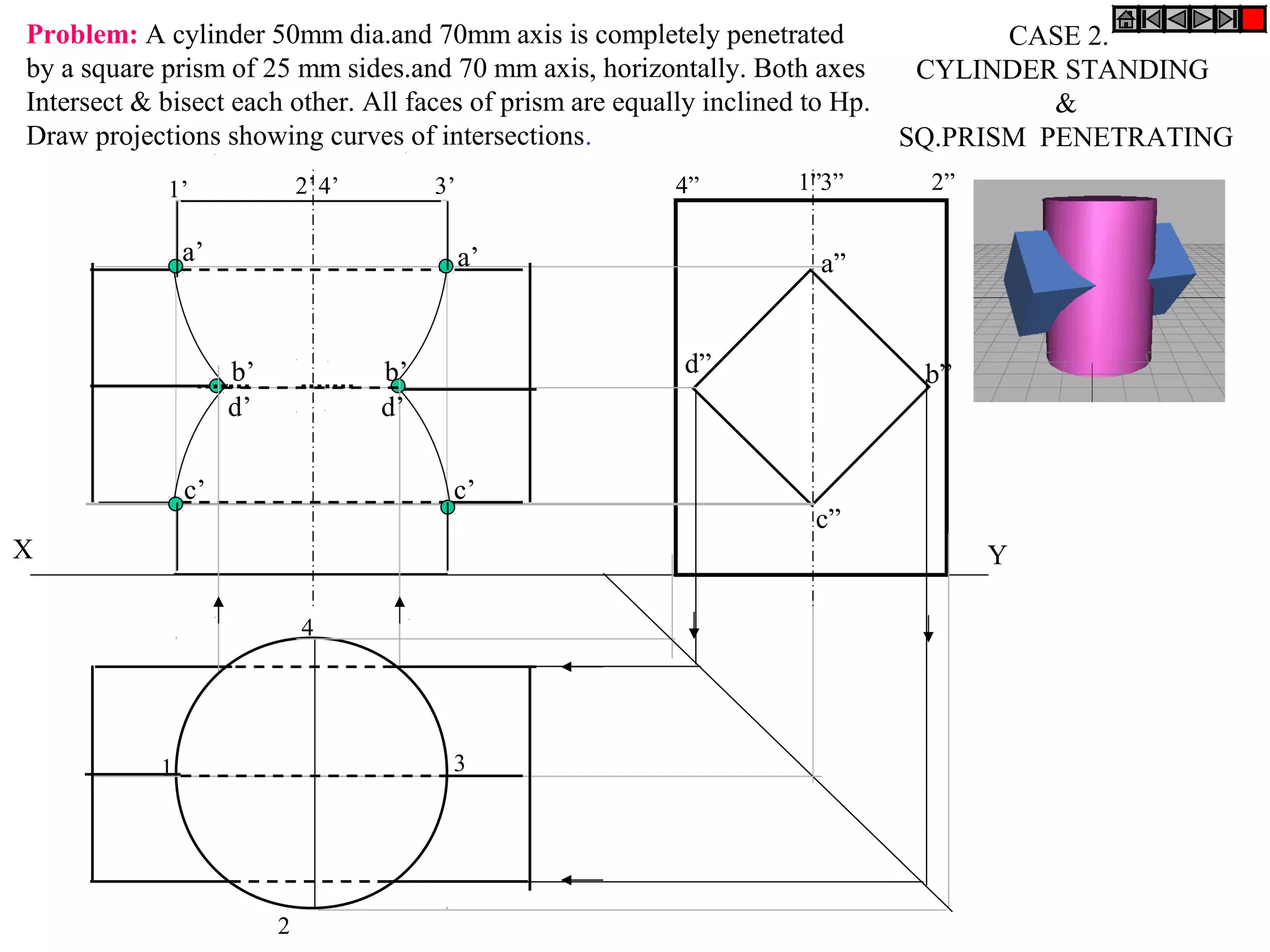 Unit 7 interpenetrations of solids | PPT