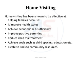 Unit 7; Introduction to Home visiting YT Insta Medico Slides.pptx