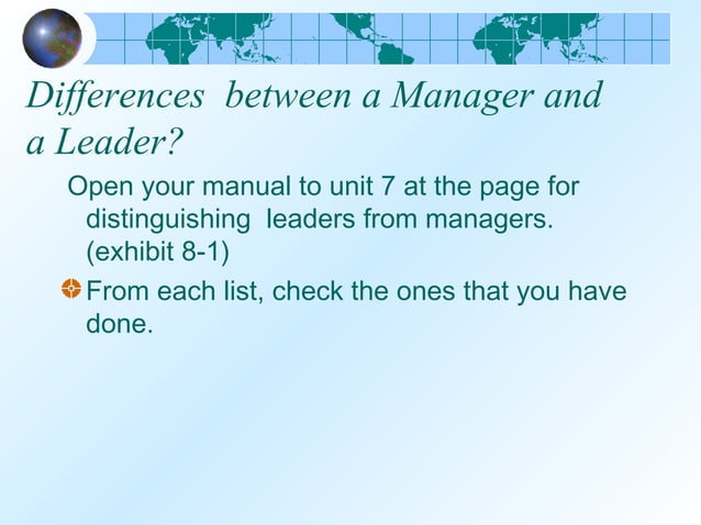 Unit7 leadership | PPT