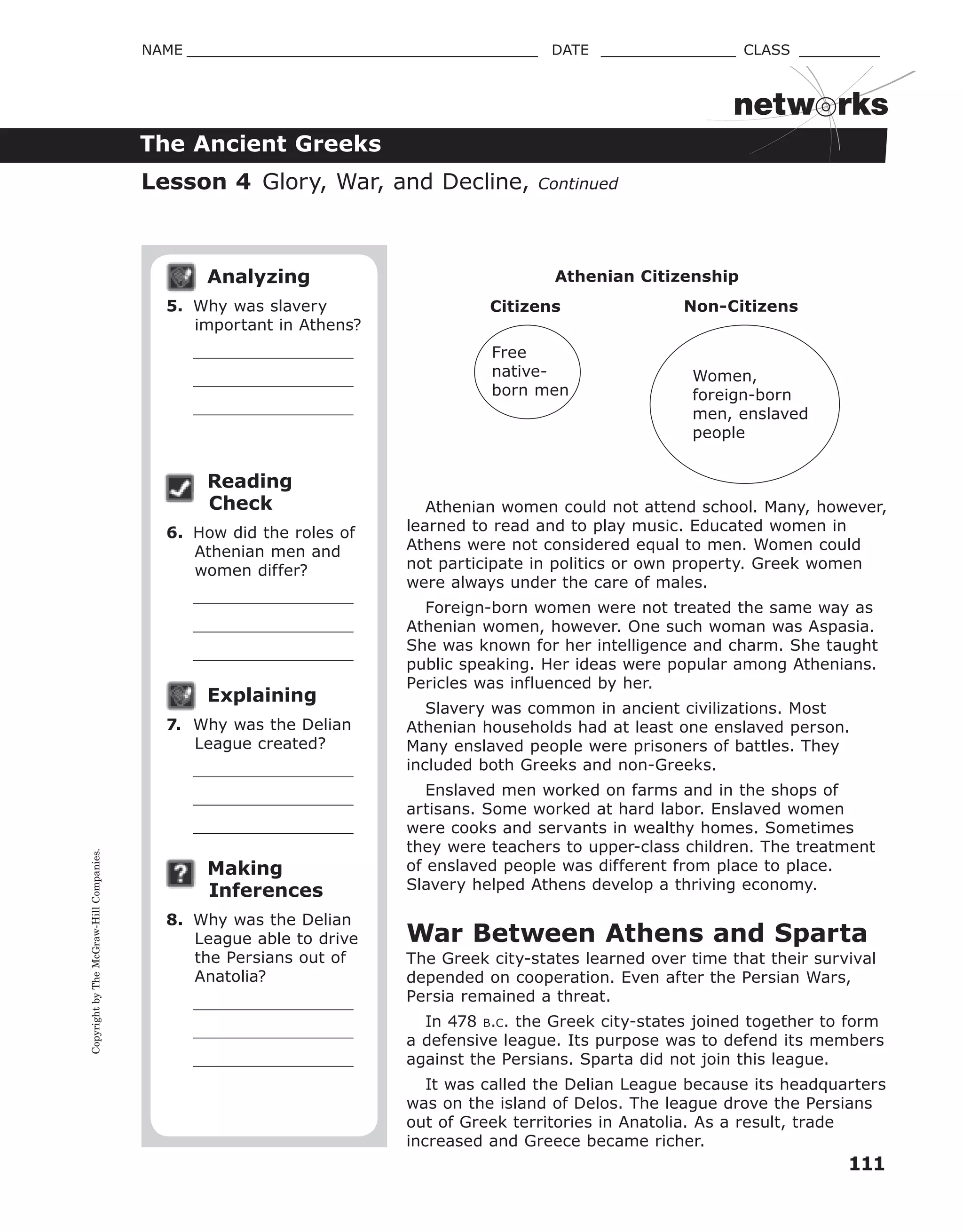 Unit 7 lessons 1 4 homework | PDF